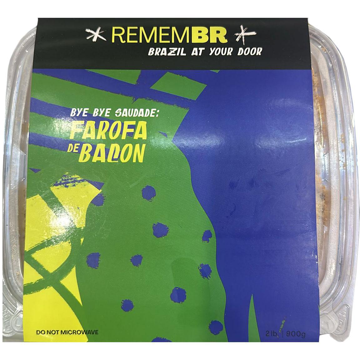 Farofa de Bacon Congelado Remembr 850g